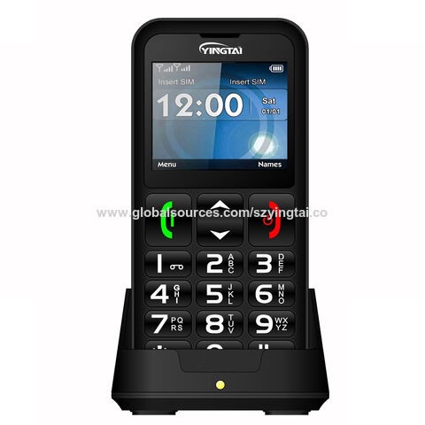 Buy Wholesale China Wholesale 4g Elder Bar Mobile Phone Dual Screen Big ...