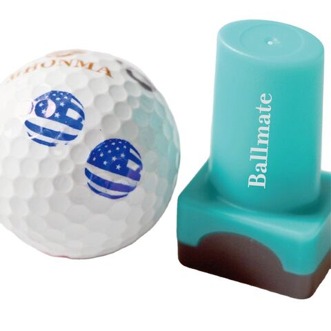 Customizable Golf Ball Stamper Making Large Personalized Impressions On ...