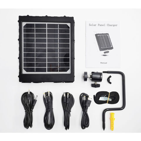 12v/9v/6v Solar Panel With Battery 8000mah High Efficiency Portable ...