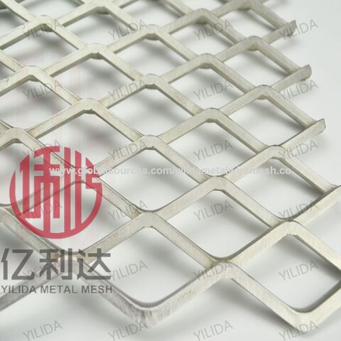 Buy Wholesale China Powder Coated Aluminum Expanded Metal Mesh Sheet ...