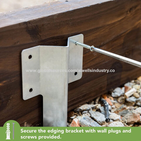 Buy Wholesale China Heavy Duty Galvanised Steel Edging Brackets Are ...