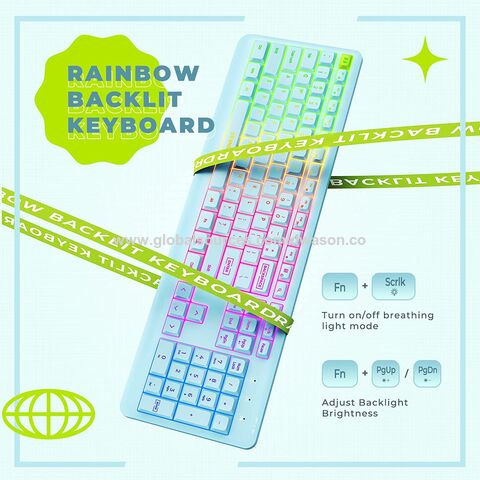 Buy Wholesale China Fashion & New 2.4g Wireless Backlit With The Ntc-10 ...