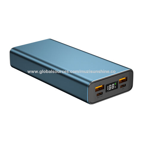 Hot Selling Power Bank 20000mah Fast Charging Mobile Power Bank Metal ...