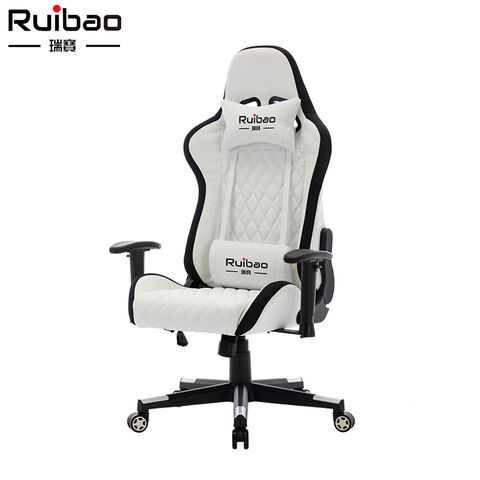 Buy Wholesale China White Color Rgb Gaming Chair Custom Logo Game Led ...