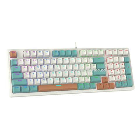 Buy Wholesale China 98 Keys Multi-colored Mechanical Keyboard 25 Keys ...