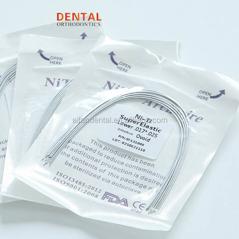 Aifan Dental Best Price Round Niti Arches Ovoid Dental Orthodontic Wire ...