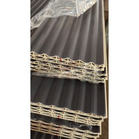 Buy Wholesale China Interior Modern Design 3d Wave Grille Wpc Wall ...