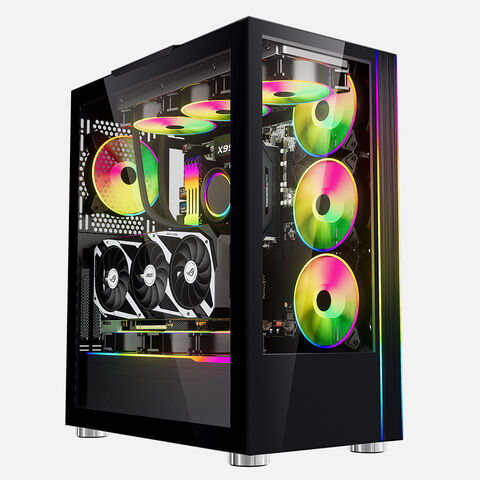 Buy China Wholesale Esgaming Oem/odm X01 Eatx Gaming Pc Casing Atx Side ...