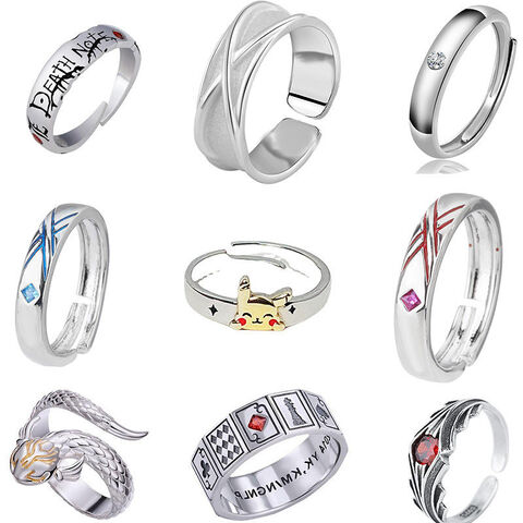 Buy Wholesale China 19 Designs Cosplay Death Note Dbz Alphabet Finger ...