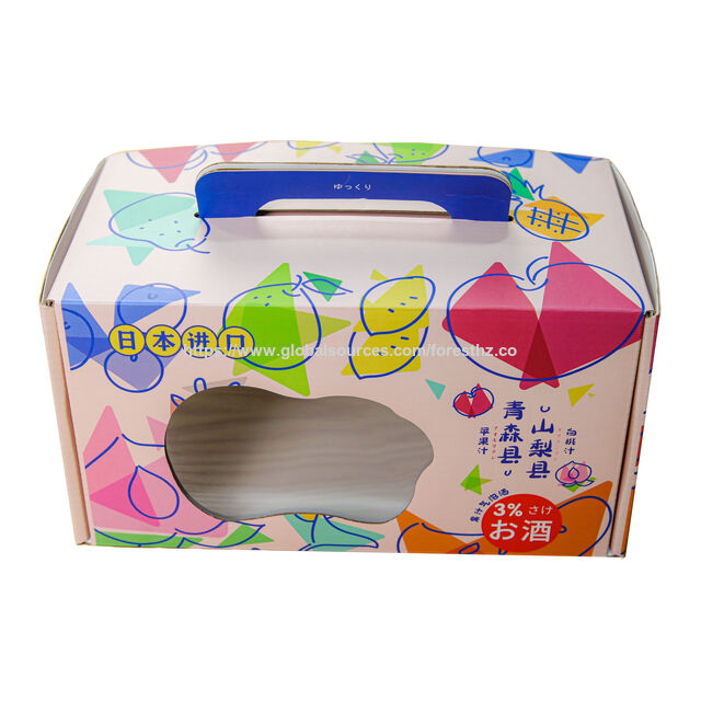 High Quality Custom Designs Wine Paper Packaging Box Beverage Packaging ...