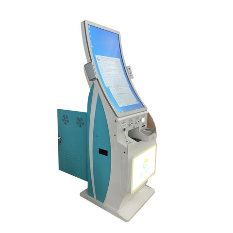Buy Wholesale China Hospital Curved Screen Display Kiosk With Nfc Card ...