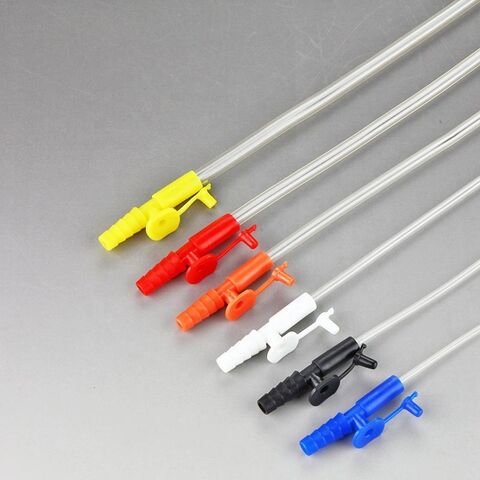 Medical Consumables Pvc Catheter Single Use Suction Tube Suction ...