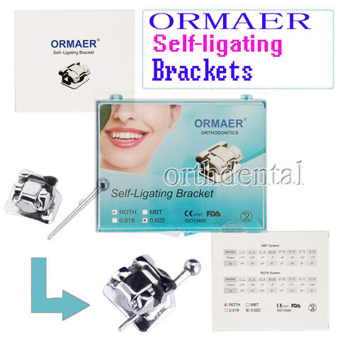 Buy Wholesale China Ormaer Dental Orthodontic Self-ligating Brackets ...