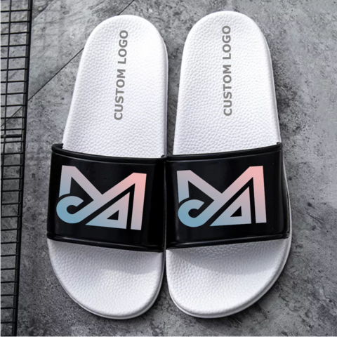 Buy China Wholesale Wholesale Unisex Sliders Custom Indoor Print Blank ...