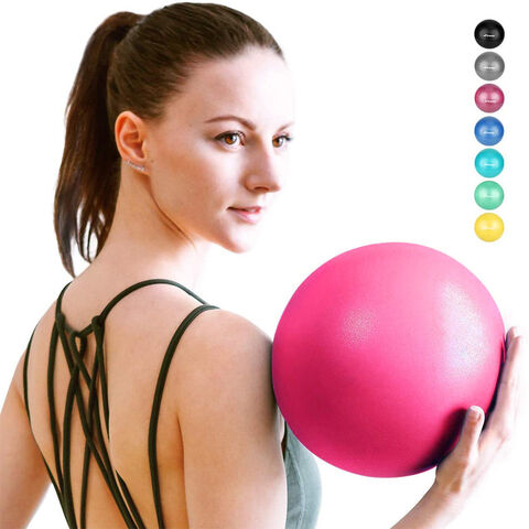 9 Inch Pvc Anti Burst Small Pilates Balls 25cm Mini Yoga Exercise Ball ...