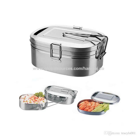Buy Wholesale India Lunch Box High Quality Stainless Steel Food Grade ...