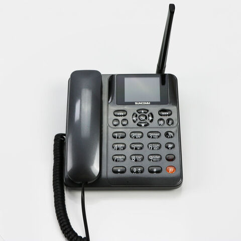 Buy Wholesale China 4g Volte Landline Desktop Phone Lte 818 Wifi Fm Mp3 ...