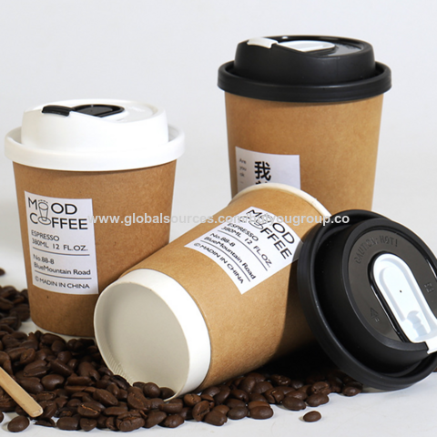 Buy Wholesale China Paper Cups Custom Logo Wholesale Disposable Take ...