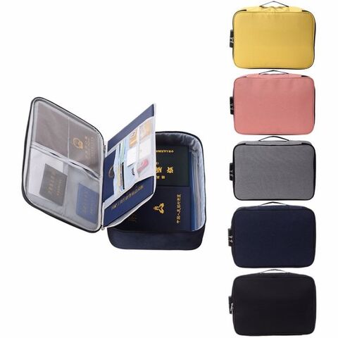 Multifunction Documents Storage Bag With Lock - China Wholesale ...