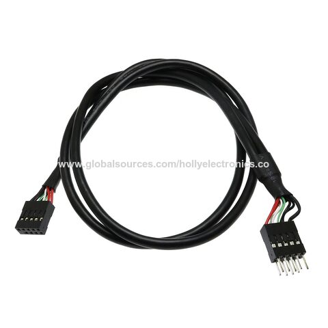 Buy Wholesale China Usb Internal Motherboard Header Cable Usb 9pin Male ...
