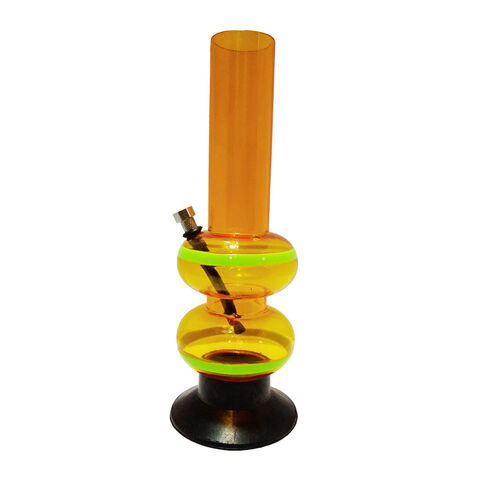 Buy Wholesale India Metier 12 Inch Tall Double Bulb Acrylic Water Bong ...