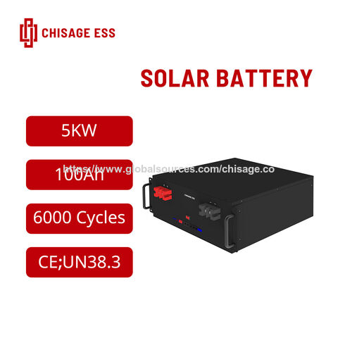 Buy Wholesale China Chisage Ess 51.2v 100ah Ip 20 Rack Mounted Lithium ...
