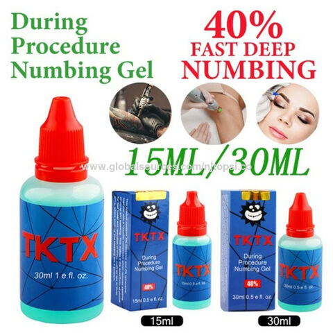Buy Wholesale China Tktx Blue Numb Gel Topical Anesthetices Gel For ...