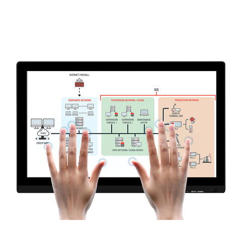 Pure Flat Plastic Shell Touch Display 19.5 Inch Ips1600*900 Tft Led ...