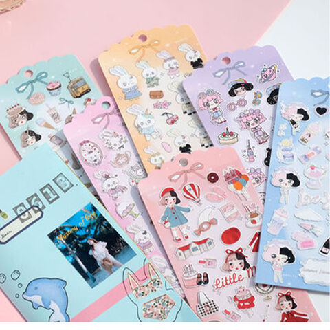 Buy Wholesale China New Design Stickers Cute Ins Style Scrapbook Bullet ...