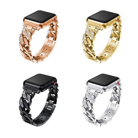 Buy Wholesale China Diamond Luxury Metal Watch Strap Wholesale Denim ...