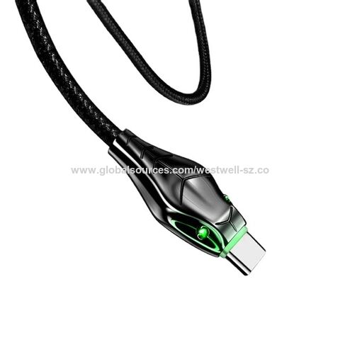 Buy Wholesale China Oem Zinc Alloy Snake Head With Light Usb Cable Is ...