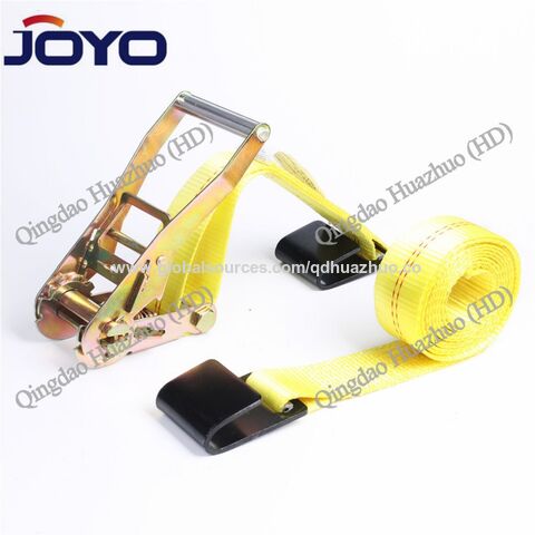 Buy Wholesale China Ratchet Tie Down Strap With Plate Spring Hook, Made ...