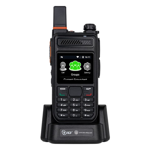 Buy Wholesale China Tid Td-g830a 4000mah Ptt Poc Wifi 4g Lte Android 7.1 Two Way Radio Handheld ...