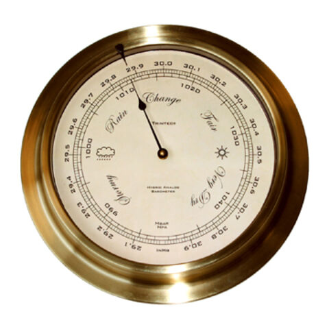 Buy Wholesale China Plated Nautical Barometer, Made Of Brass ...