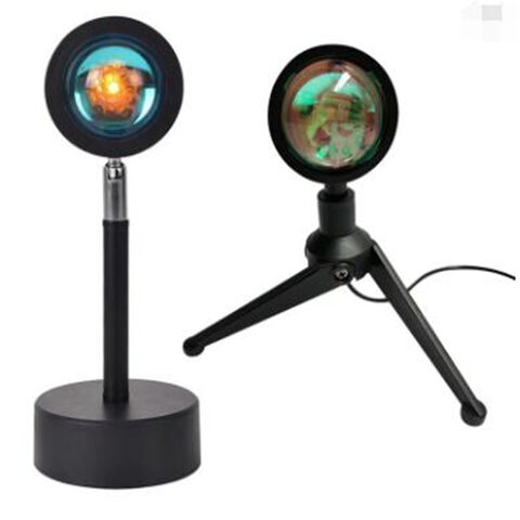 Buy Wholesale China Aluminum Table Sunset Projection Lamp Indoor Floor ...
