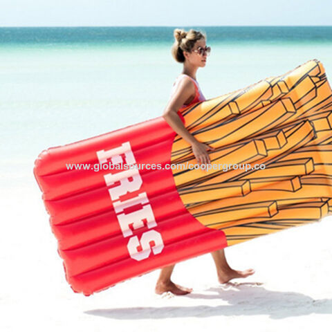 Buy Wholesale China French Fries Food Inflatable Swimming Pool Float ...