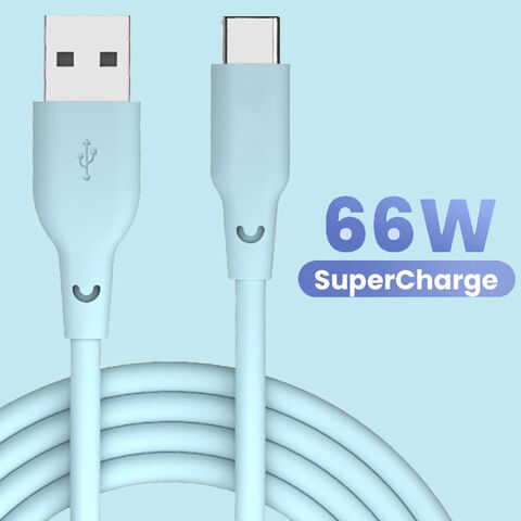 Buy Wholesale China 4ft Super Fast Charging Data Cable Macaron Soft Gel ...