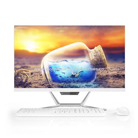 Buy Wholesale China Factory Price High Quality Beautiful 24 Inch Desktop Pc 32gb I3 I5 I7 White ...