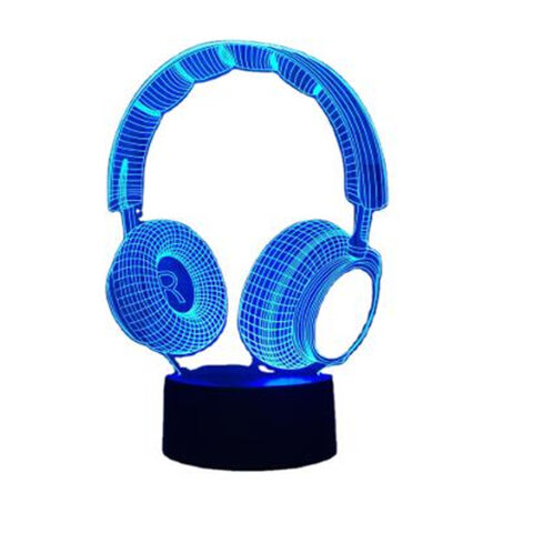 Buy Wholesale China Customized 3d Led Table Lamp, Colorful Usb New 3d ...