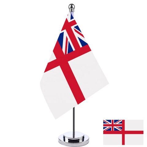 High Quality British Historical Flag British Naval Ensign Table Flag ...