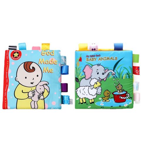 Buy Wholesale China Soft Cloth Crinkle Books Touch Feel Baby Books 0-6 ...
