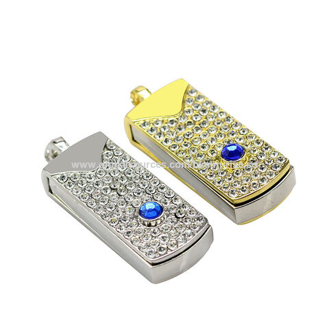 Buy Wholesale China Mini Crystal Rotating Jewelry Memory Storage 8gb ...