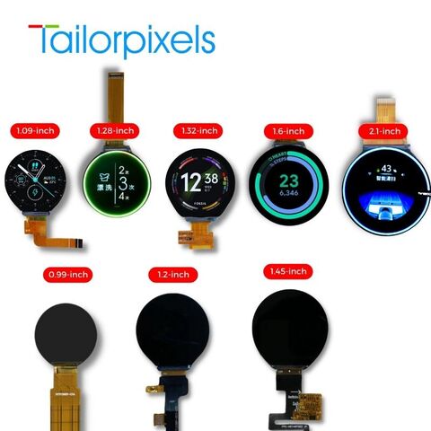 Buy Wholesale China 1.32 Inch Ips Tft, Round, Mcu, 360x360, High ...