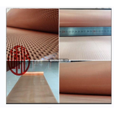 Copper Expanded Metal Mesh Plate For Aircraft Manufacturing, Expanded ...