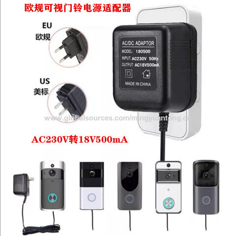 Buy Wholesale China Eu Plug 230v To 18v 500ma Ac Linear Power Adapter ...