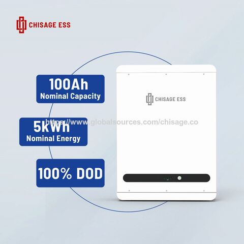 Buy Wholesale China Chisage Ess New Design 51.2v 100ah 5.12kwh Ip65 ...