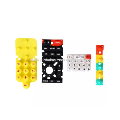 Buy Wholesale China New Design Silicone Elastomer Numeric Keypad Rubber ...