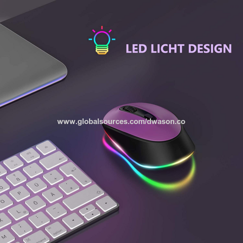4d 3 Modes Rgb Wireless Charging Mouse-mc219k - Buy China Wholesale Rf ...