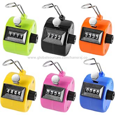 Buy Wholesale India Handheld Tally Counter Digit Number Count Clicker ...