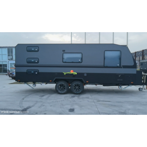 Sunrise Rv Offroad Travel Car Trailers Rv Camper Double Axle Camper ...